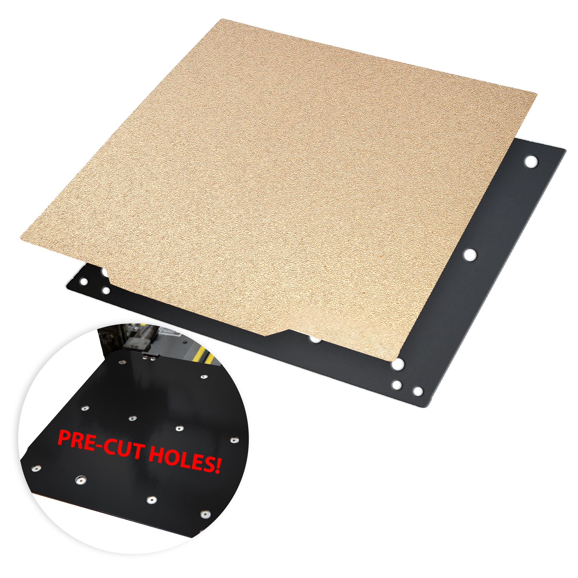 Pre-cut Hole PEI build late - BASSEN TECHNOLOGY CO.,LTD